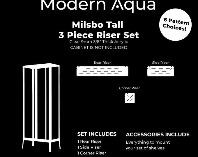 Milsbo hanging Side Pegboards Tall and Wide Clear Acrylic Ikea ...