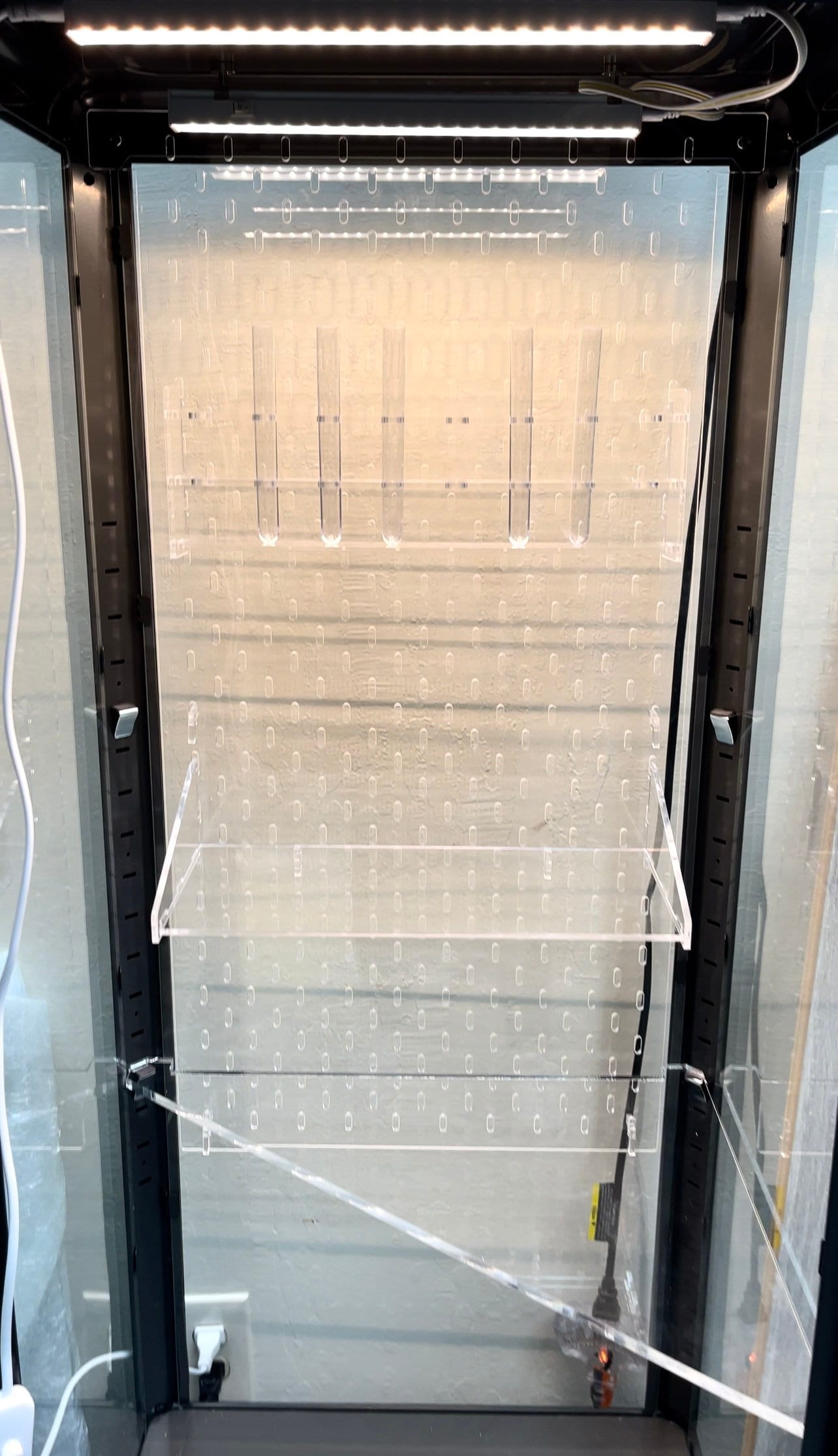 Ikea Tall Fabrikor Acrylic Pegboard Skadis Shelf Kit - Etsy