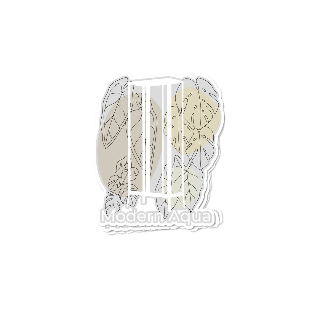 Plant Vinyl IKEA Greenhouse Cabinet Stickers From Modern Aqua - Etsy
