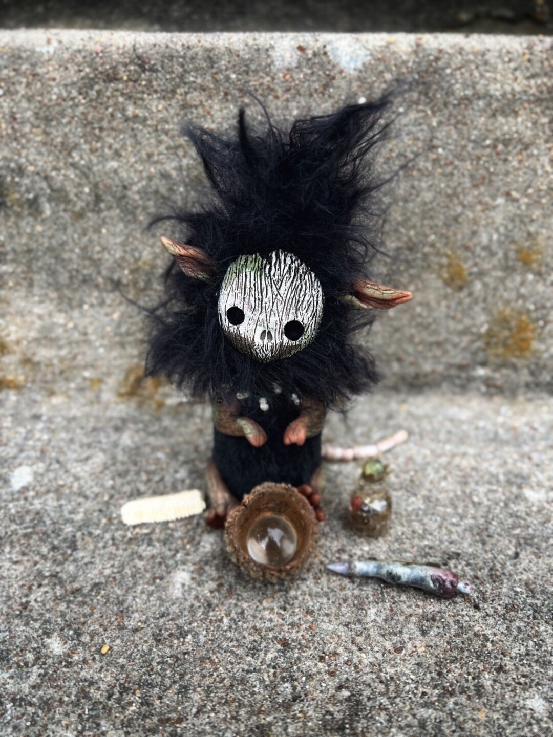 Voodoo Art Toy Doll Shaman Spirit Forest Ooak Fairy Fantastic Magic - Etsy