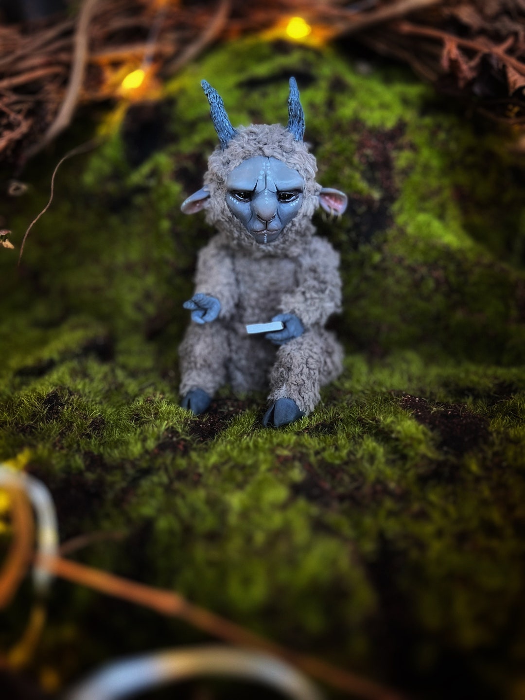Faun Art Toy Doll Creatures Beasts Fantasy Forest Ooak Fairy Fantastic ...