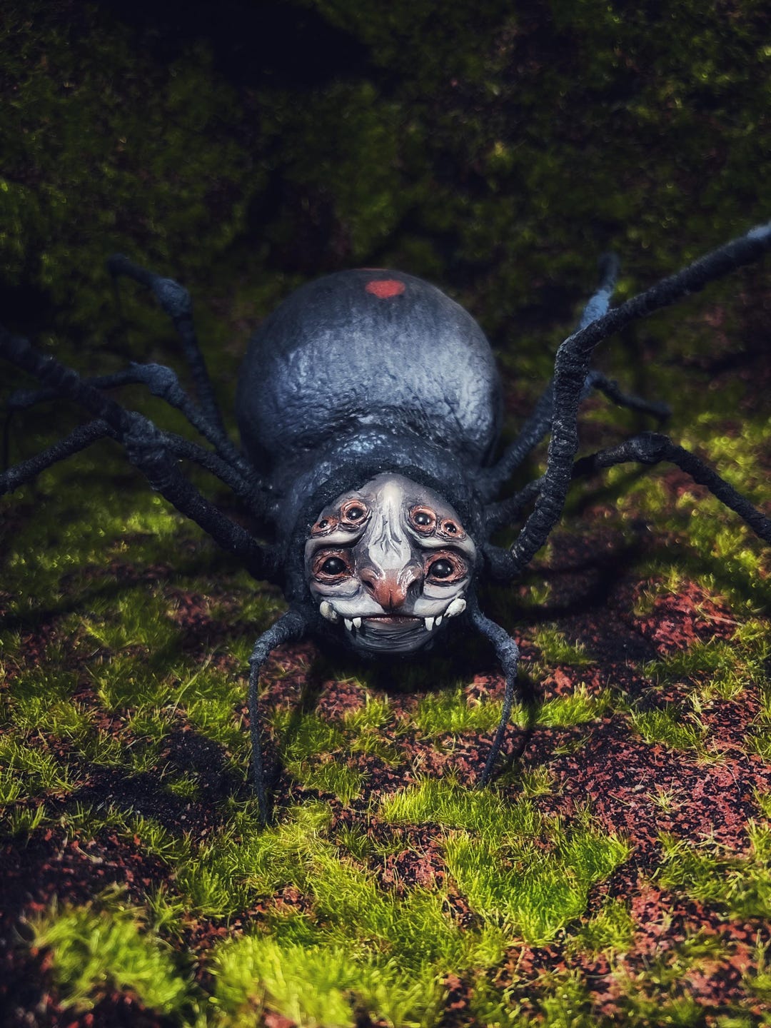 Spider Anansi Art Toy Swamp Doll Creatures Beasts Fantasy Forest Ooak ...