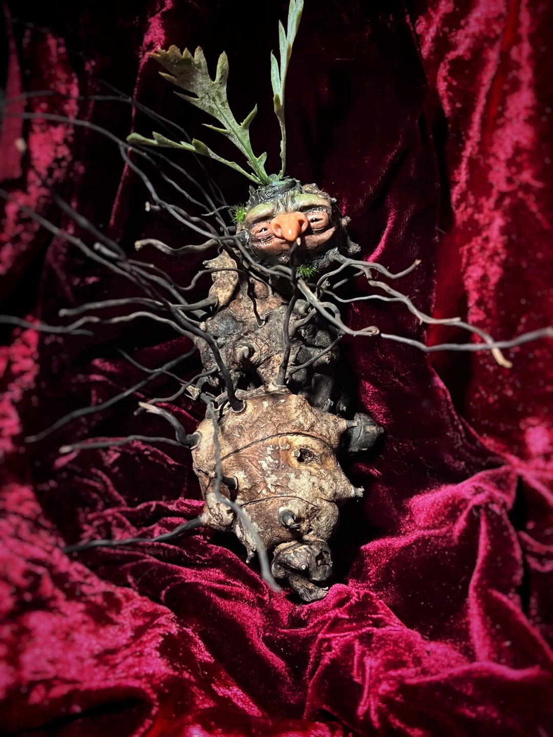 Root Magic Art Toy Plants Doll Creatures Beasts Fantasy Forest Ooak ...