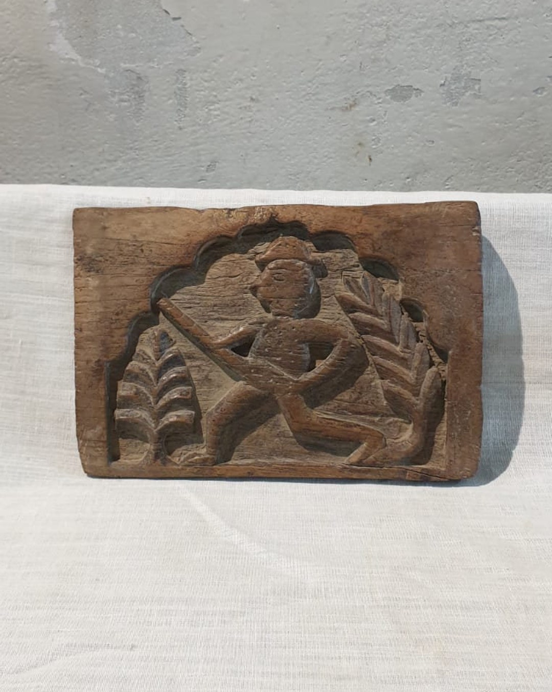 Mughal Persian Wood Carving Teak Wood Wall Decor / Wall - Etsy