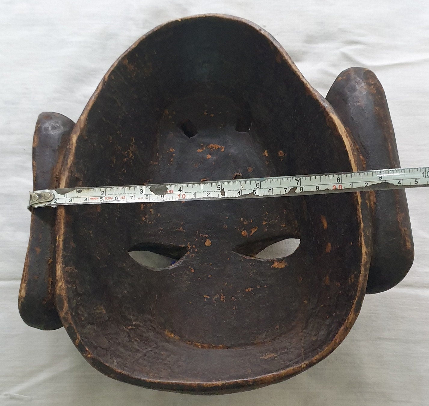 Vintage Mask Wooden Beautifully Hand Carved Bodhi Tree Tibetan - Etsy