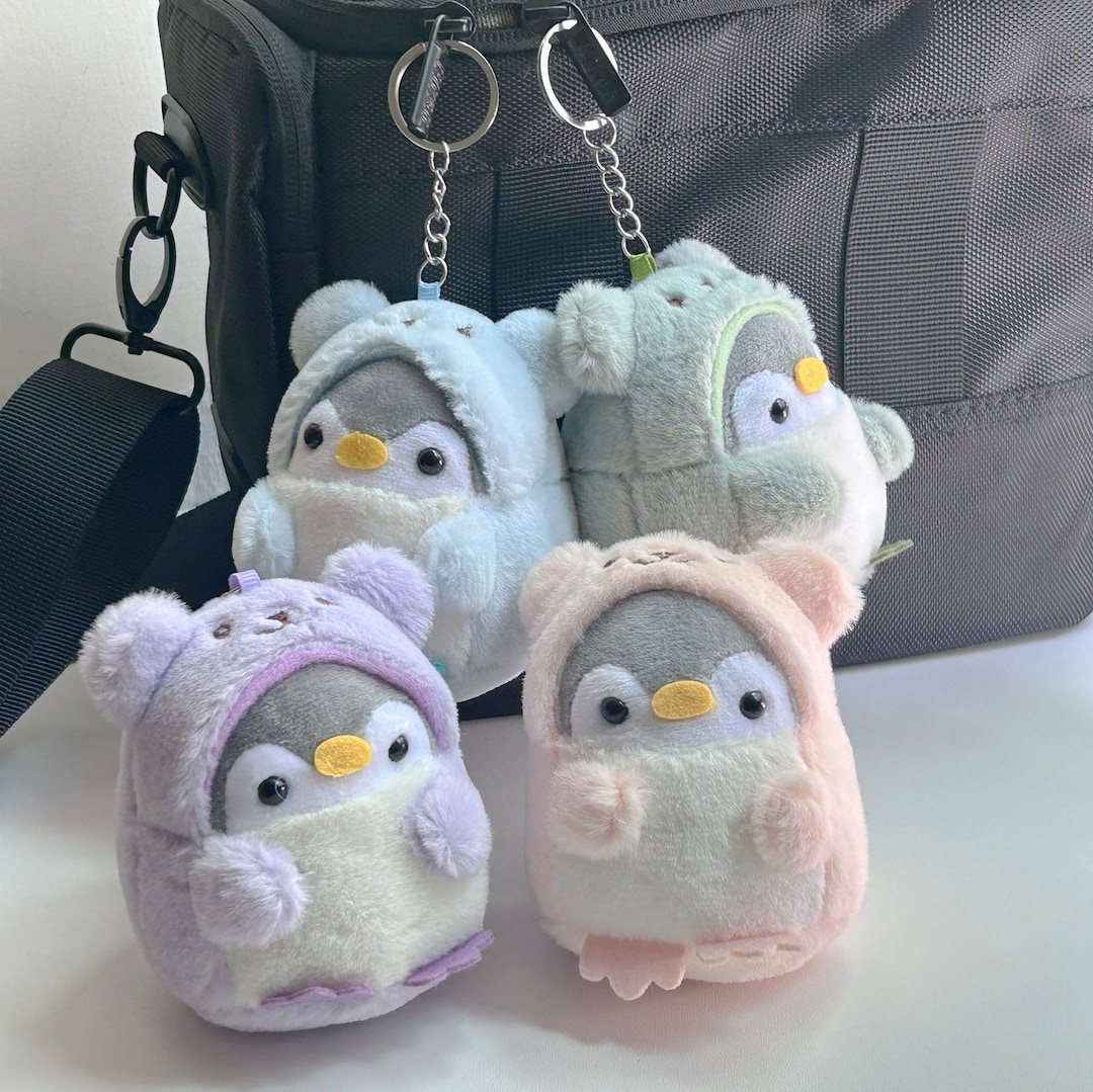 Cute Penguin Plush Keychain,plushie Penguin Backpack Accessories,key ...