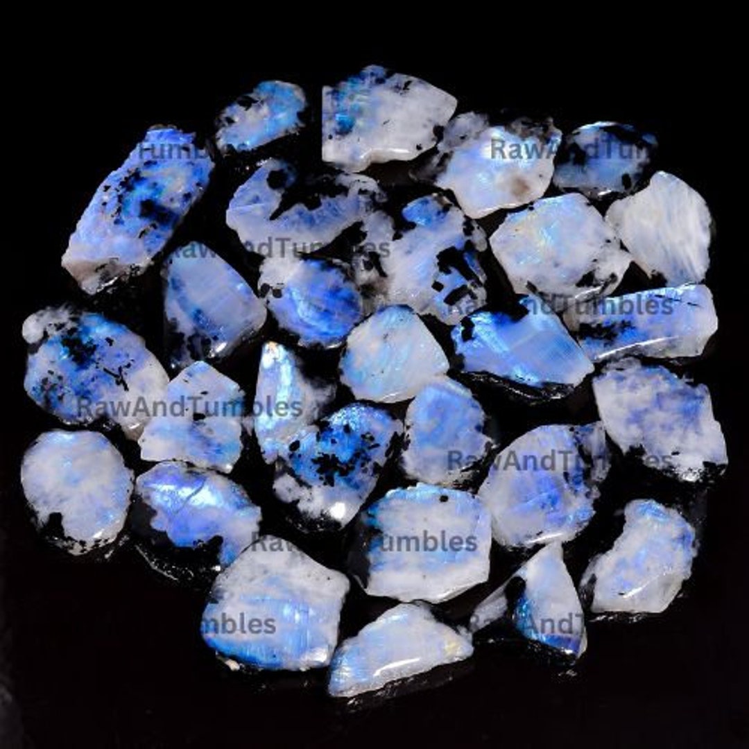 Rainbow Moonstone Slice Fire Play Good Quality Moonstone Slice for ...