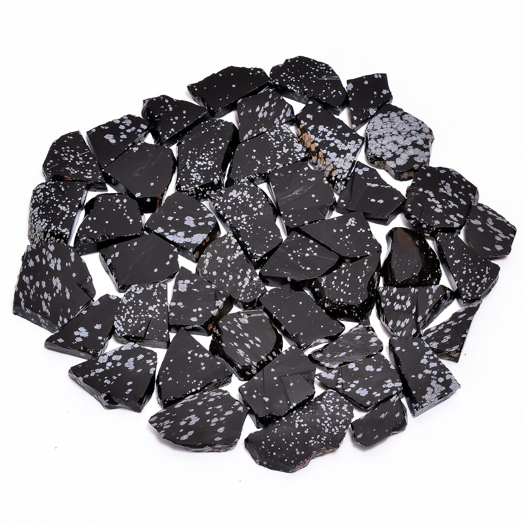 Natural Snowflake Obsidian Slice ,snowflake Obsidian Slab ,snowflake ...