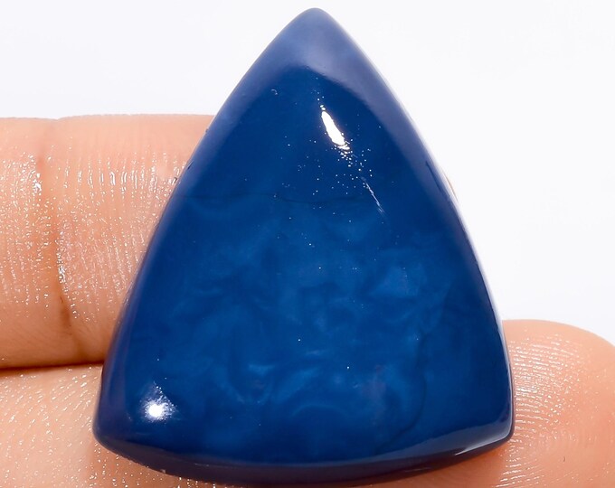 Natural Owyhee Blue Opal Triangle Shape Cabochon Loose Gemstone for ...