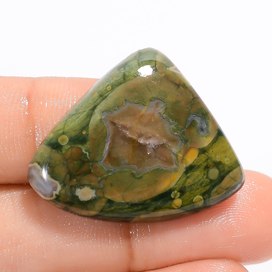 Natural Rhyolite Cabochon Uneven Shape Loose Rhyolite Gemstone Rhyolite ...