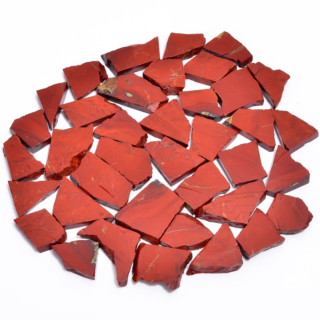 Raw Red Jasper Slice: Natural Crystal Slab (20-40 MM) - Etsy
