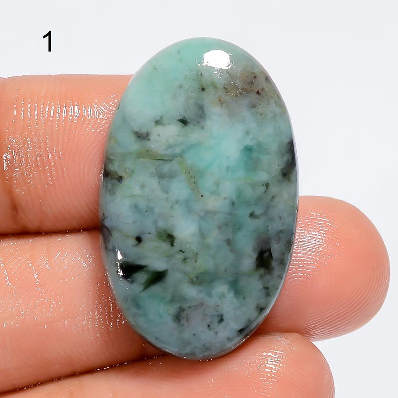 Emerald Cabachon Natural - Etsy