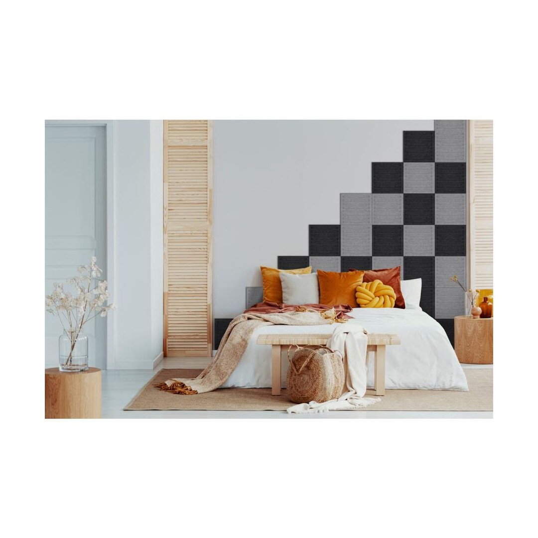 Felt Panels 3D Square Wall Acoustic Panel Ecological and Soundproofing ...