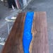Epoxy Table, Dining, Sofa,side Center Table Top Live Edge Walnut Table ...
