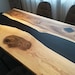 Epoxy Table, Dining, Sofa, Center Table Top Live Edge Walnut Table ...