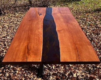 Epoxy Live Edge River Table - Etsy