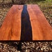 Epoxy Table, Dining, Sofa, Center Table Top Live Edge Walnut Table ...