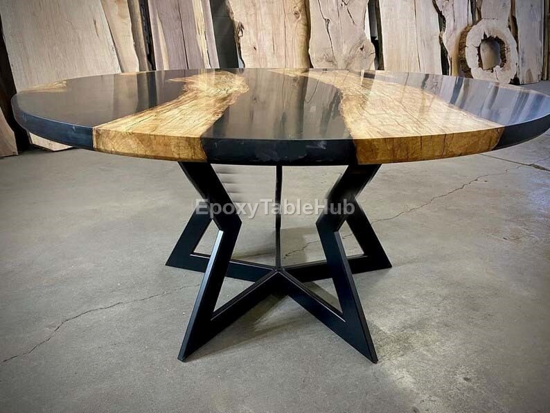 Epoxy Table, Dining, Sofa,side Center Table Top Live Edge Walnut Table ...