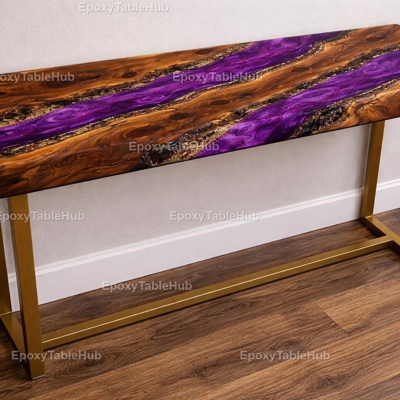 Epoxy Behind Sofa Table - Etsy UK