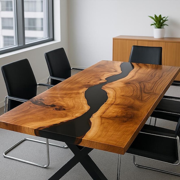 Live Edge River Table - Etsy