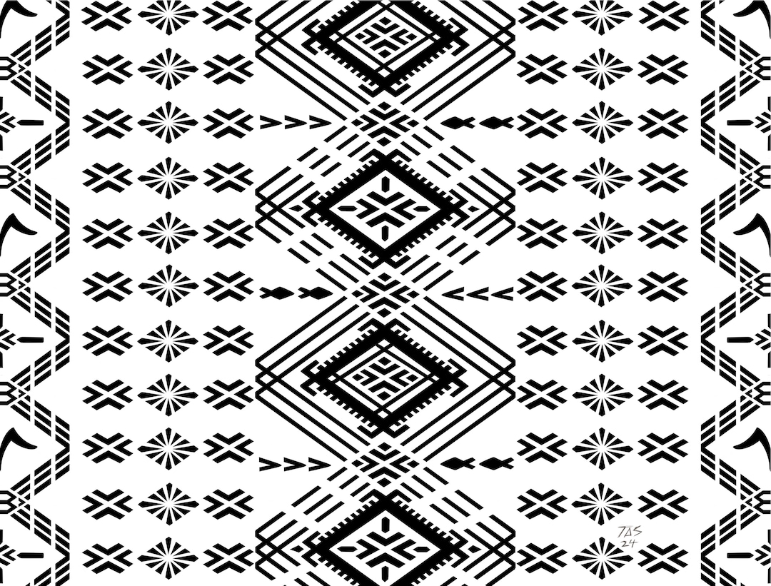 Digital Art of a Samoan Malu for 40oz Stainless Steel Tumbler Done by ...