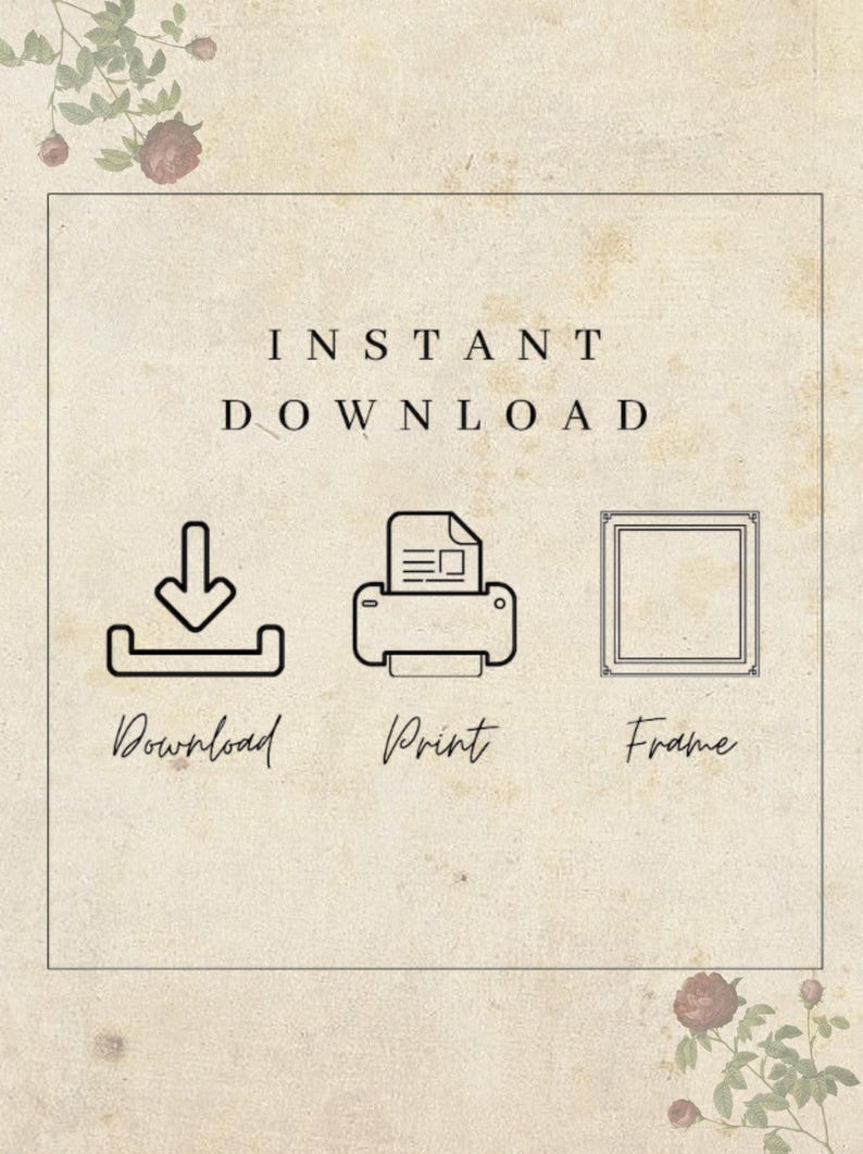 Vintage Bird Print, Cottagecore Wall Art (digital Download) - Etsy