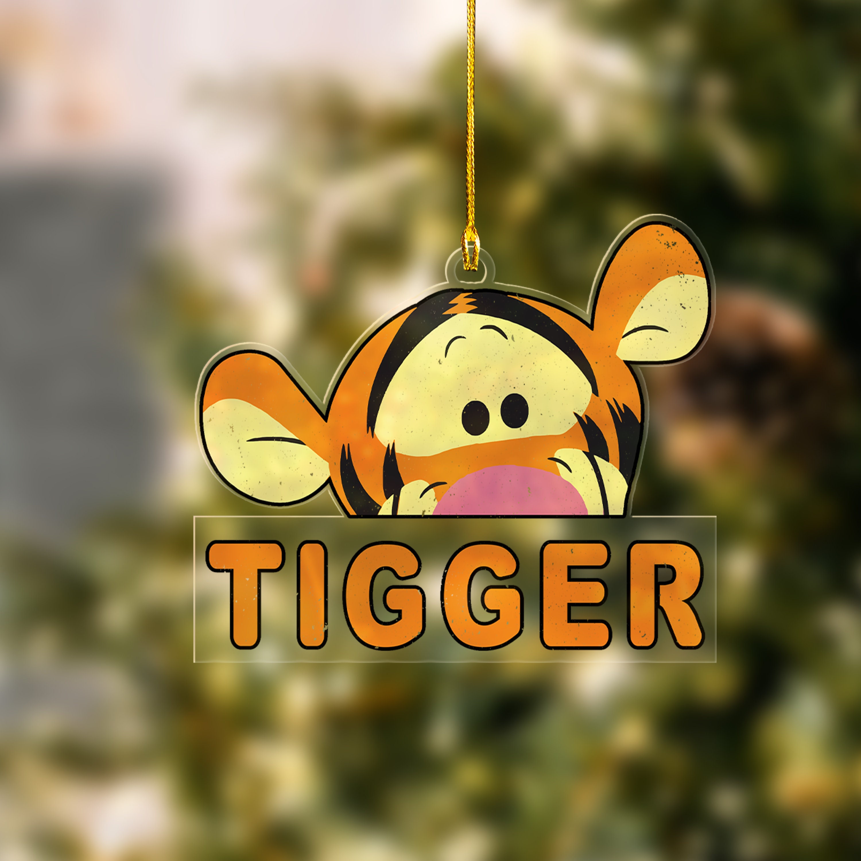 Tigger Christmas Ornament, Winnie The Pooh Ornament, Disney Tiger ...