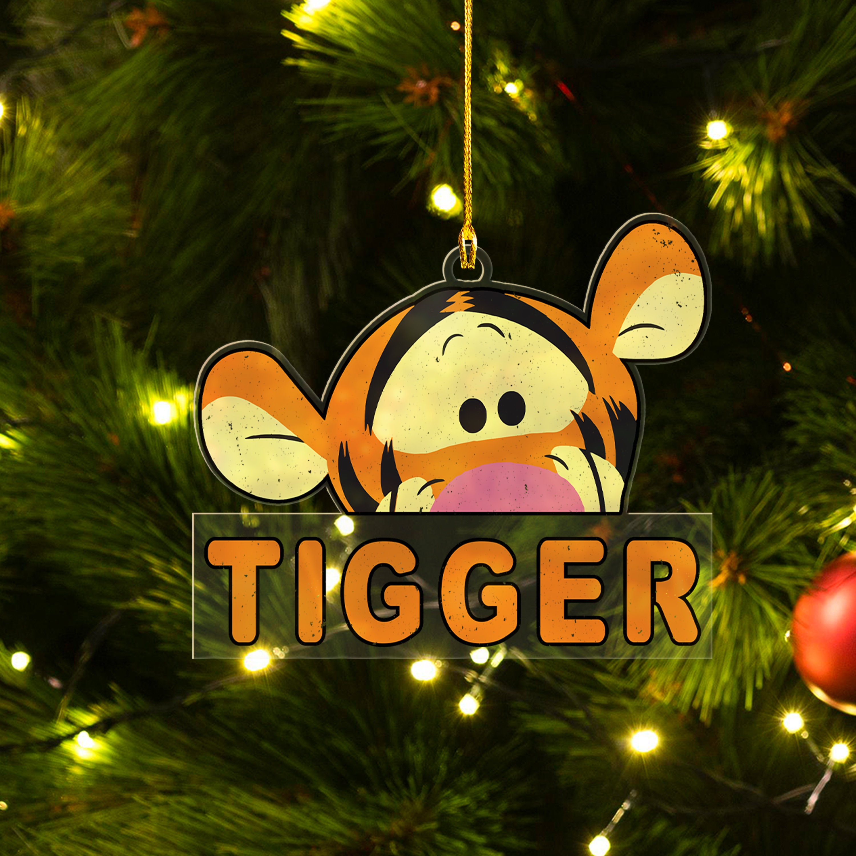 Tigger Christmas Ornament, Winnie The Pooh Ornament, Disney Tiger ...