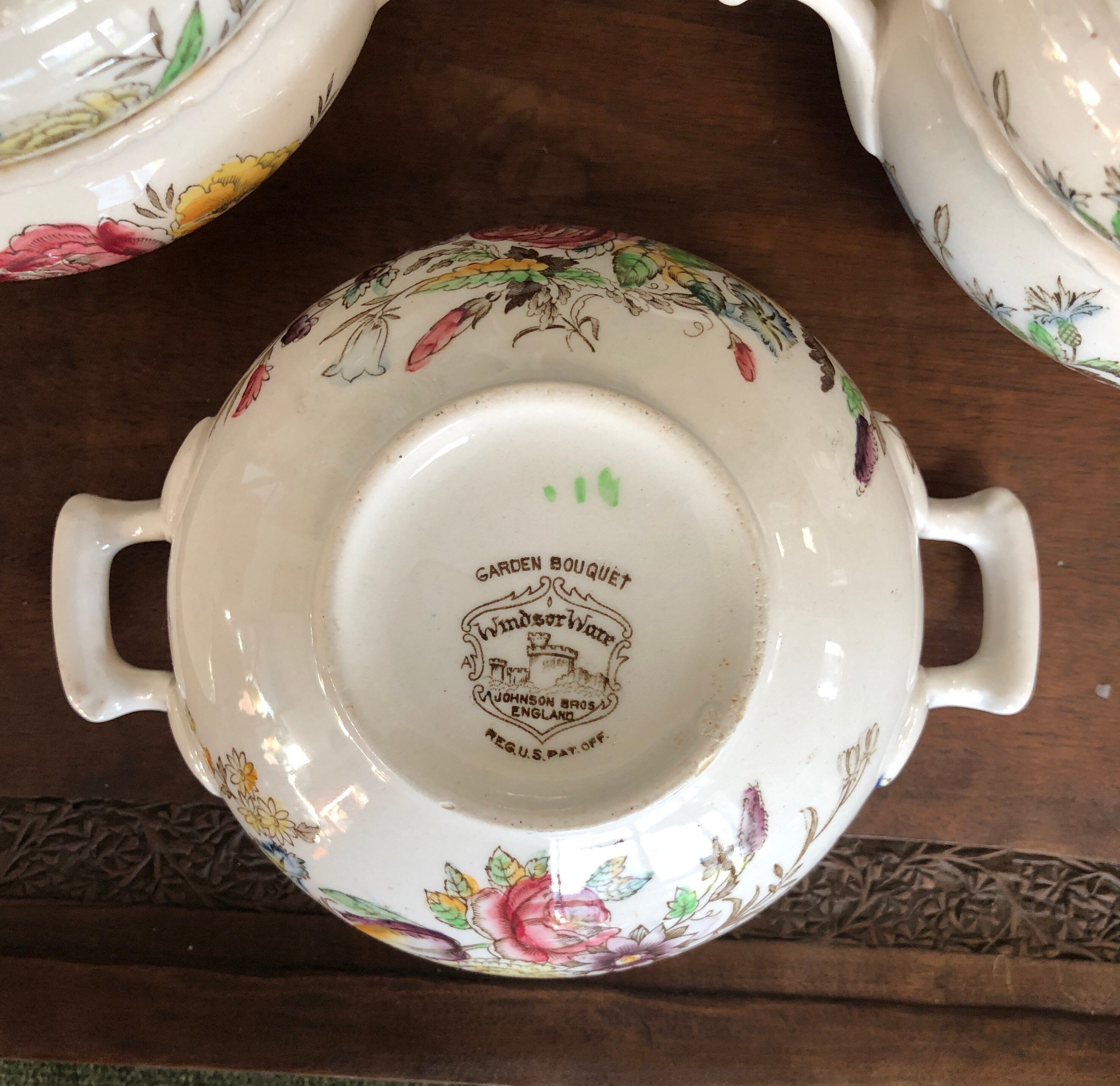 Set of Soup Bowls Windsor Ware by Johnson Brothers Garden - Etsy