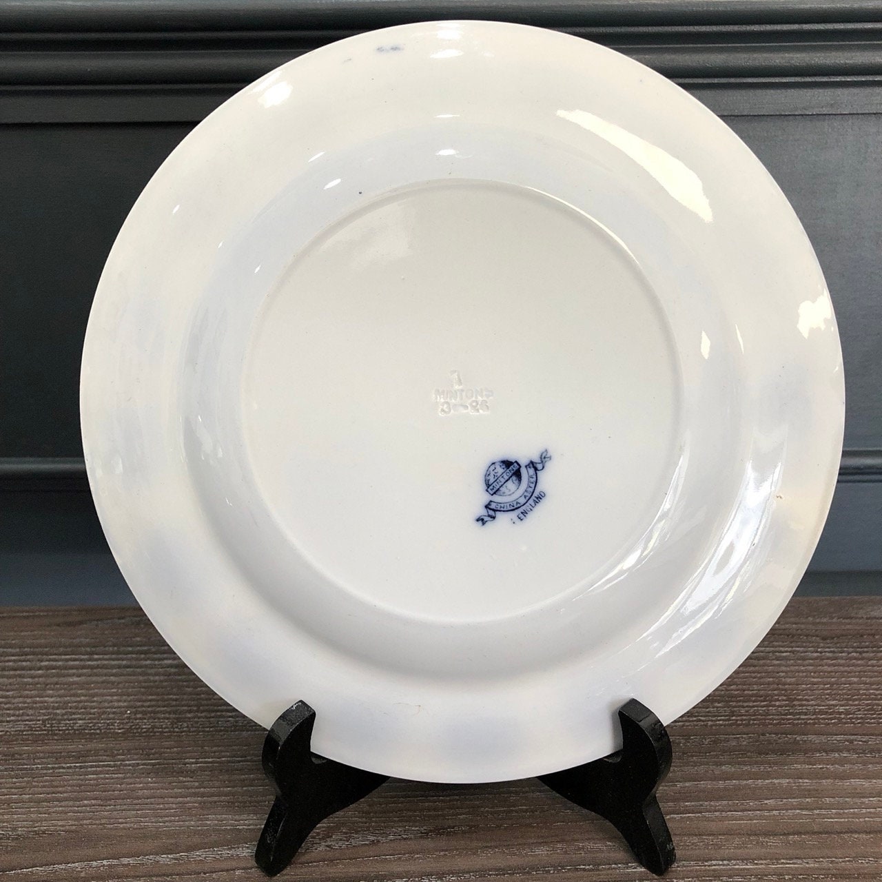 Assiettes esthétiques bleues antiques Minton CHINA ASTER - Etsy France