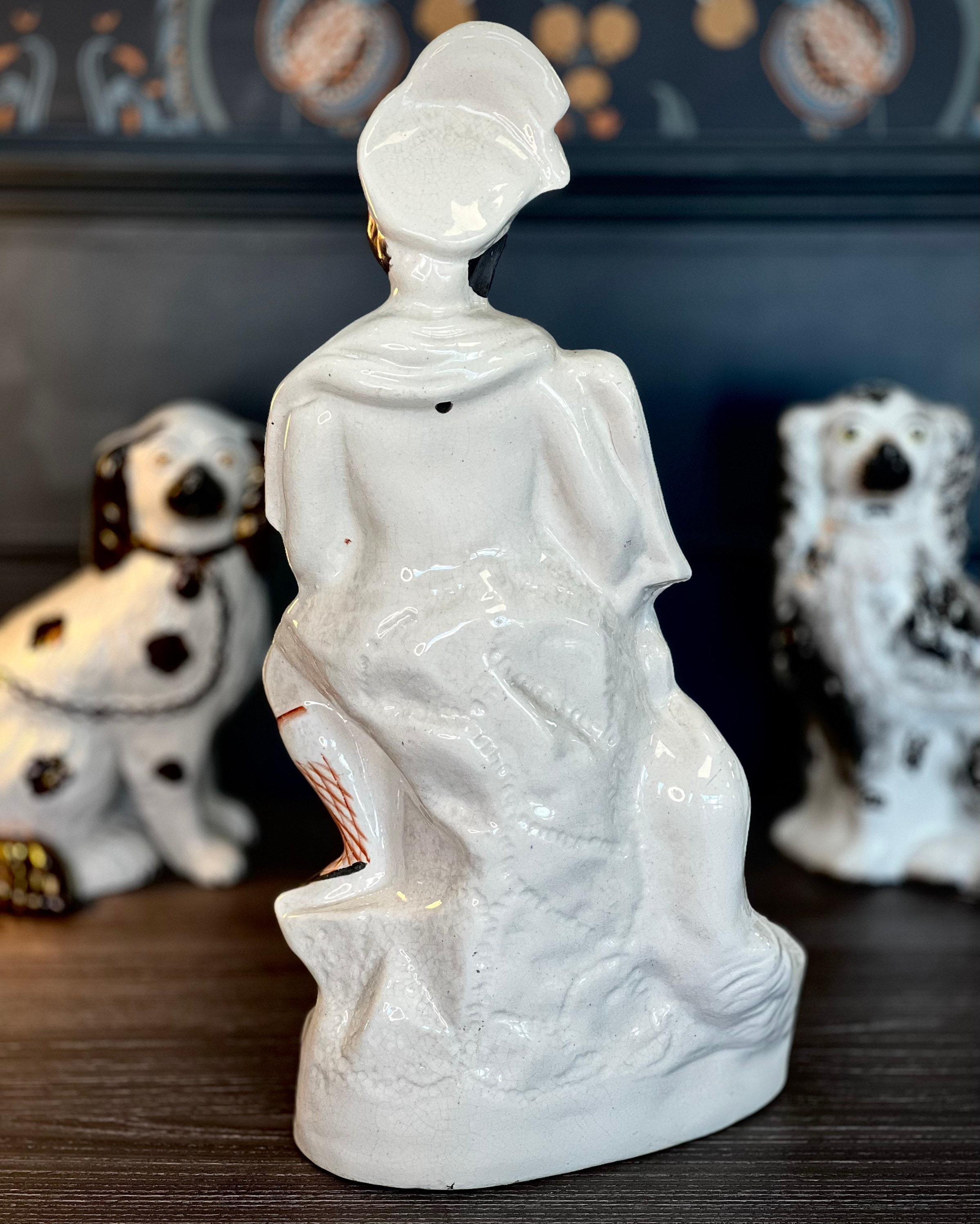 The Lion Slayer 19th Century Staffordshire Figurine/statue - Etsy