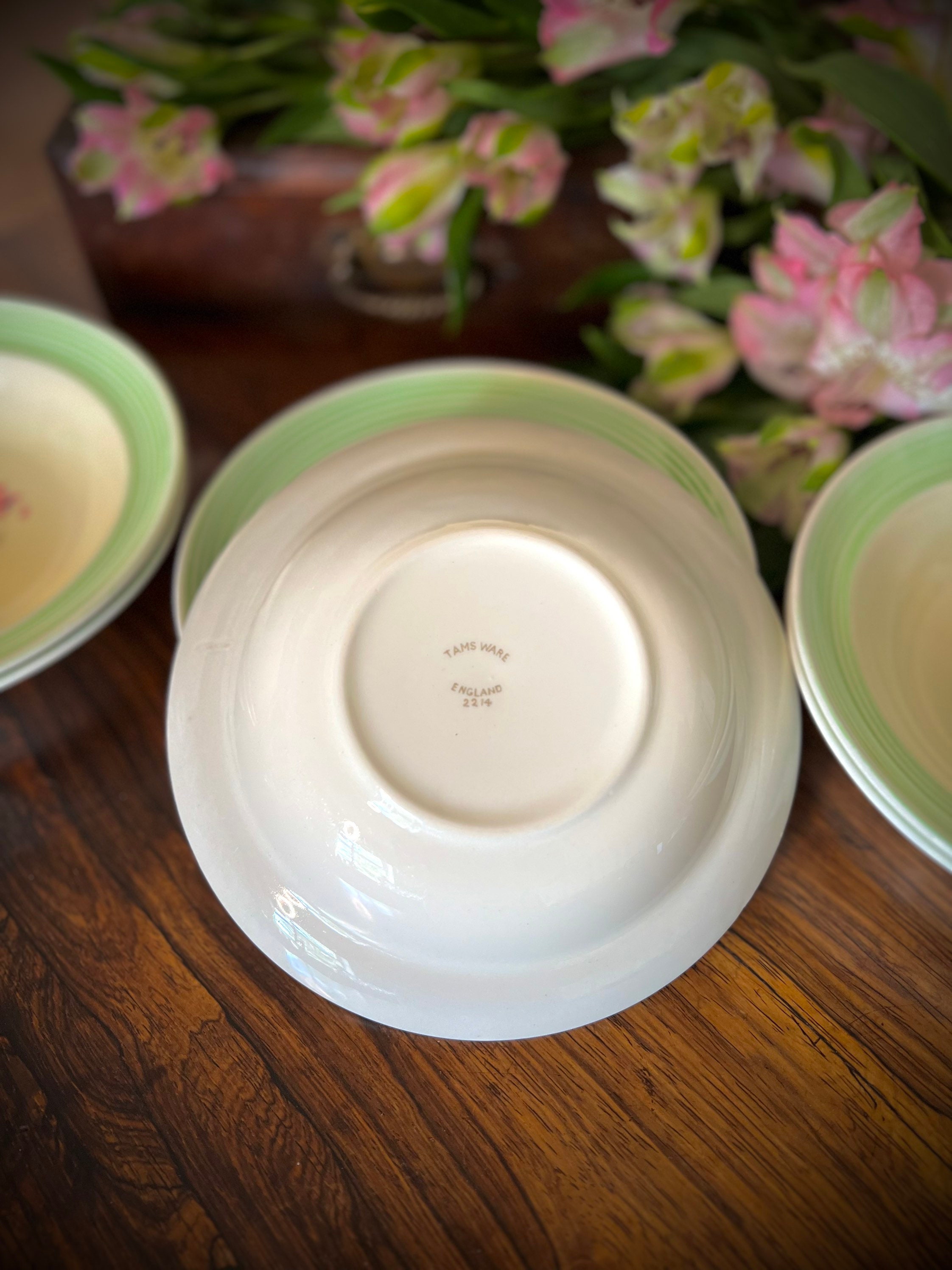 Set of Art Deco Tams Ware Bowls - Etsy