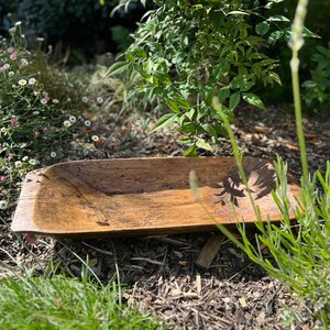 Antique Large Wooden Trough / Bowl - Etsy