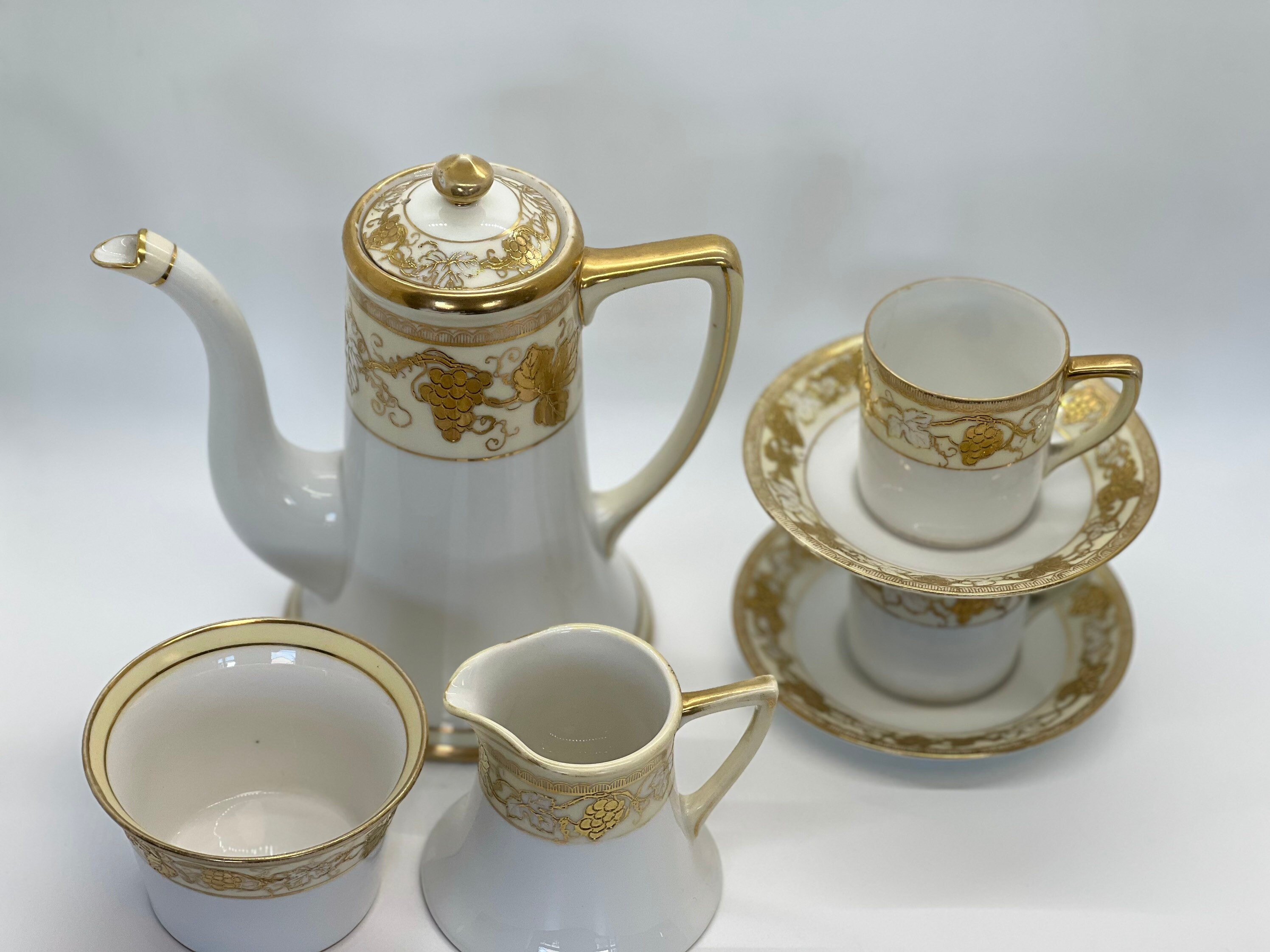 Vintage Noritake Part Tea Set - Etsy