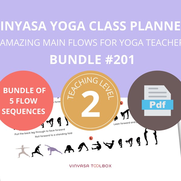Yoga Class Plan - Etsy