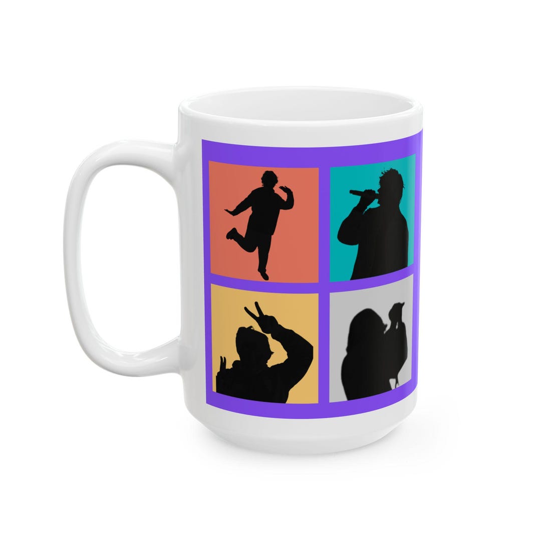 4 Panel Silhouette - Lewis Capaldi Inspired Ceramic Mug by Rhythmic ...
