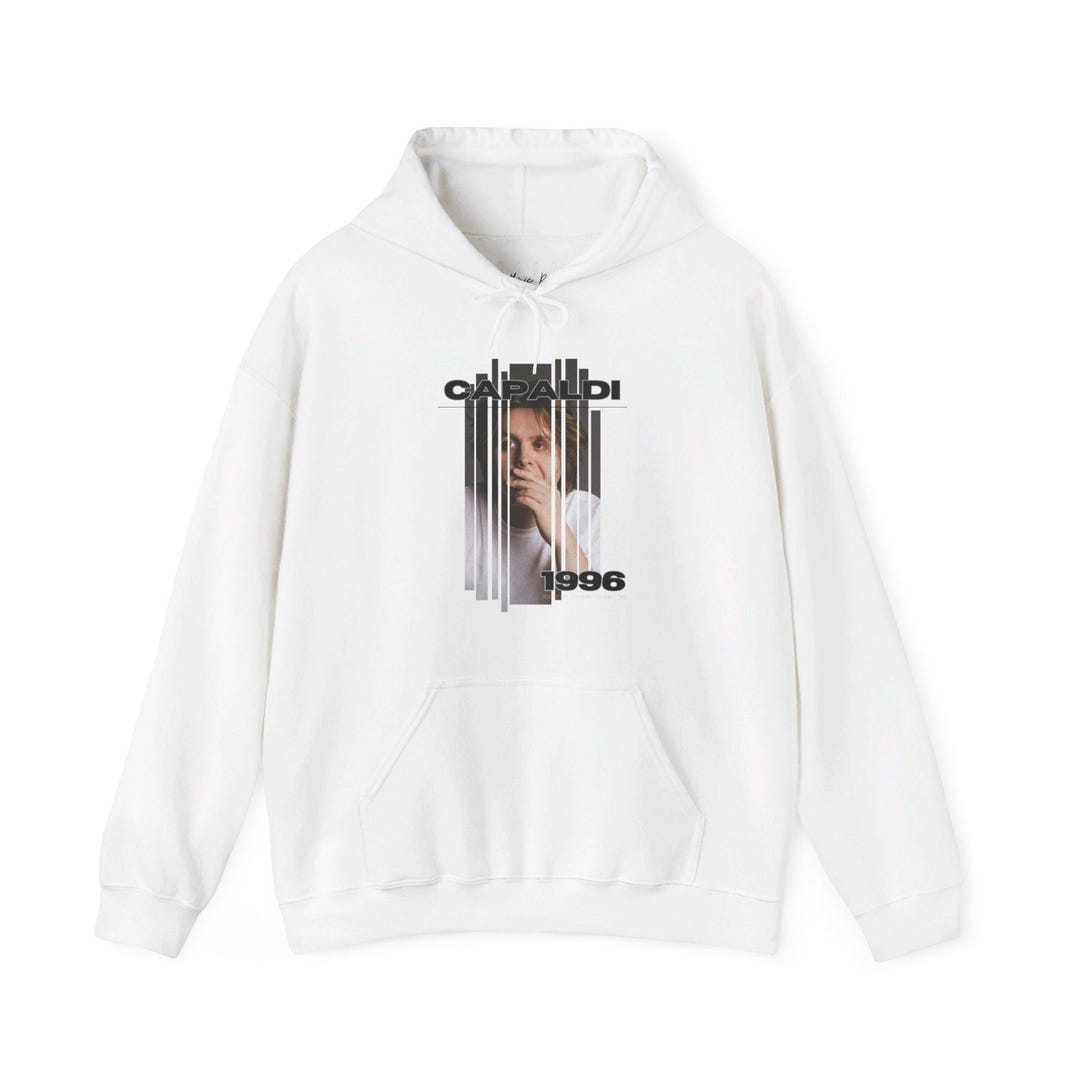 Lewis 1996 - Lewis Capaldi Inspired Unisex Black Hoodie, Lewis Capaldi ...