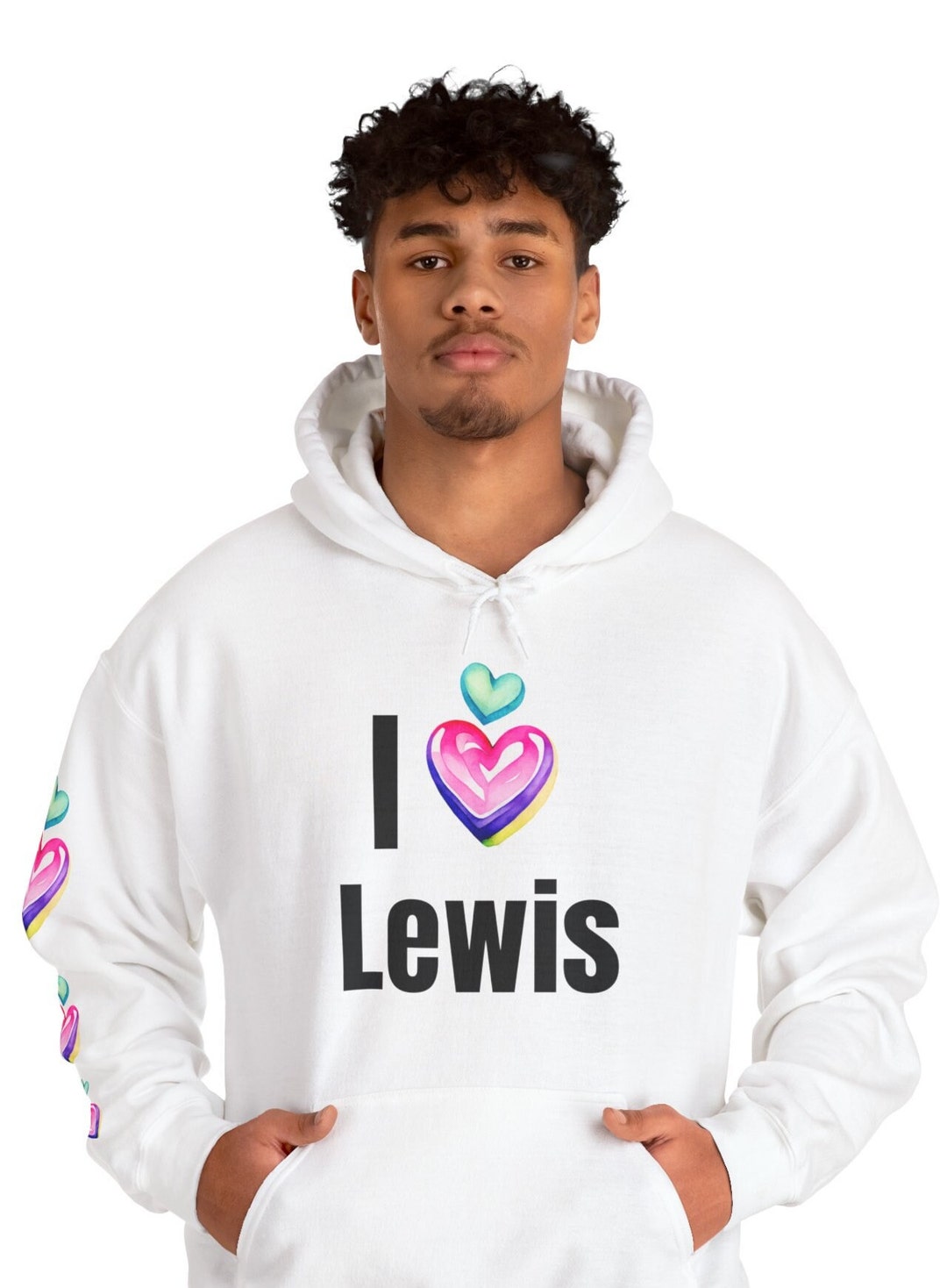 I Love Lewis - Lewis Capaldi Inspired Unisex Hoodie #HSTAA0063 - Lewis ...