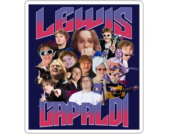 Capaldi Made Me Cry Baby Lewis Capaldi Inspired Kiss Cut Sticker ...