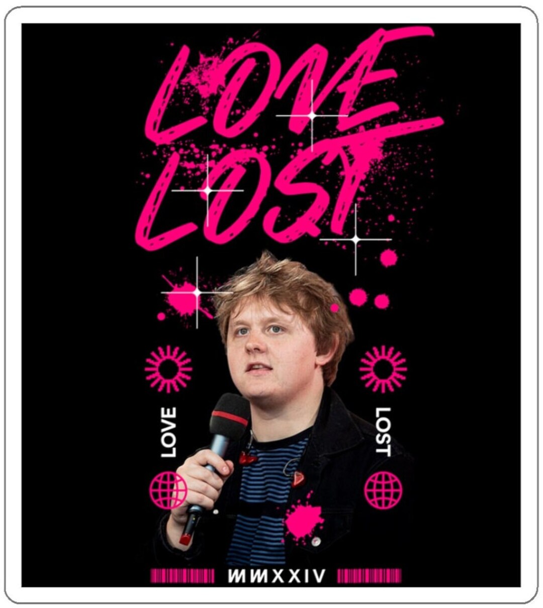 Love Lost - Lewis Capaldi Inspired Kiss Cut Sticker #SSL440006 Lewis ...