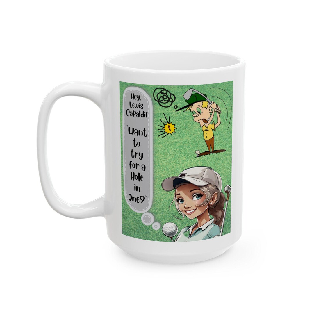 Hole in One - Lewis Capaldi Inspired Ceramic Mug by Rhythmic Rags ...