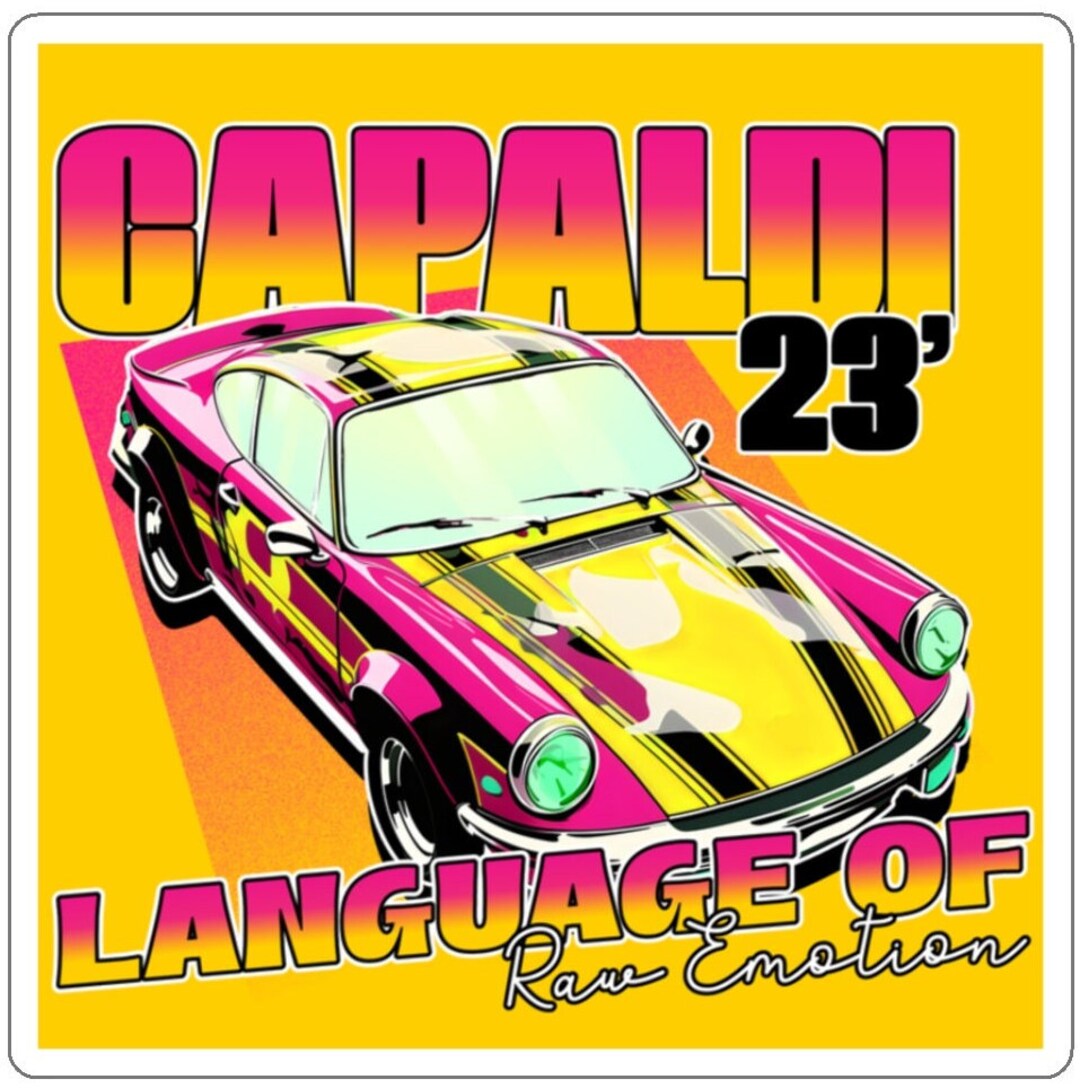 Capaldi Car - Lewis Capaldi Inspired Kiss Cut Sticker #SSL440006 Lewis ...