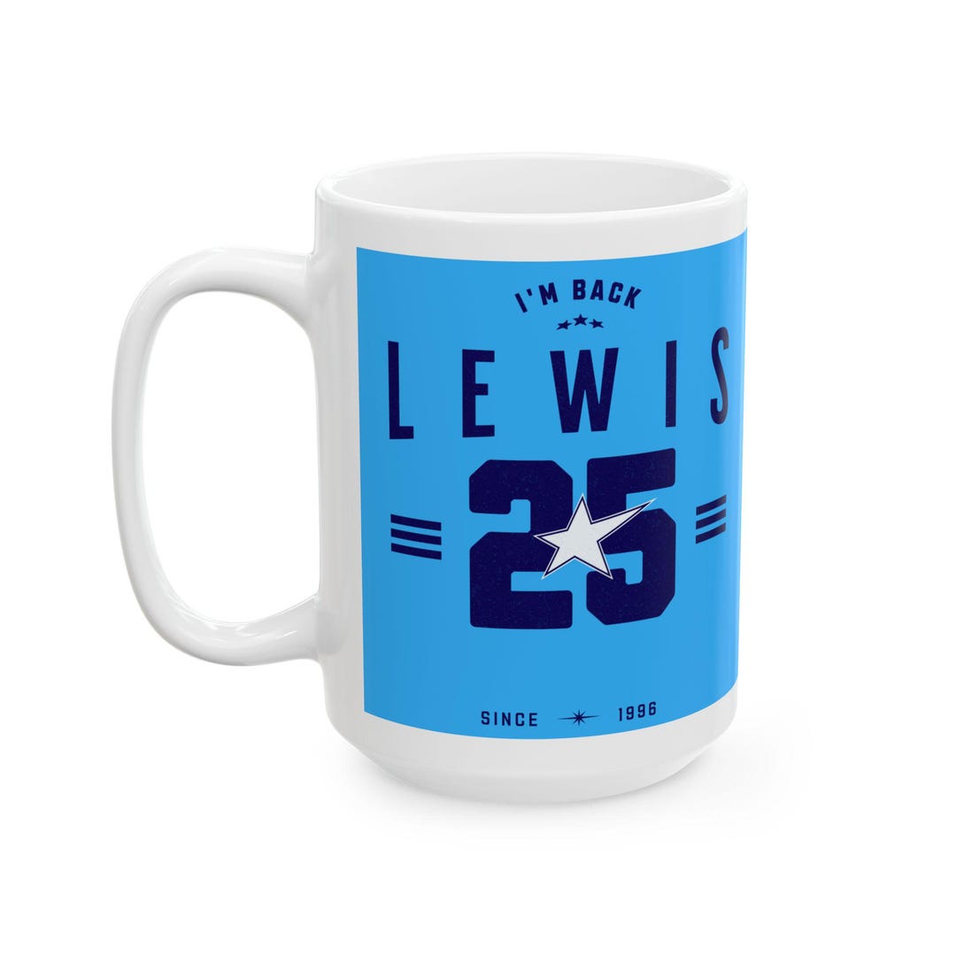 I'm Back '25 College - Lewis Capaldi Inspired Ceramic Mug by Rhythmic ...