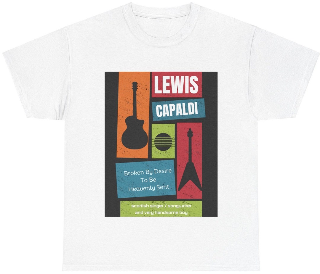Retro Poster - Lewis Capaldi Inspired Unisex T-shirt #TLY110053 Lewis ...