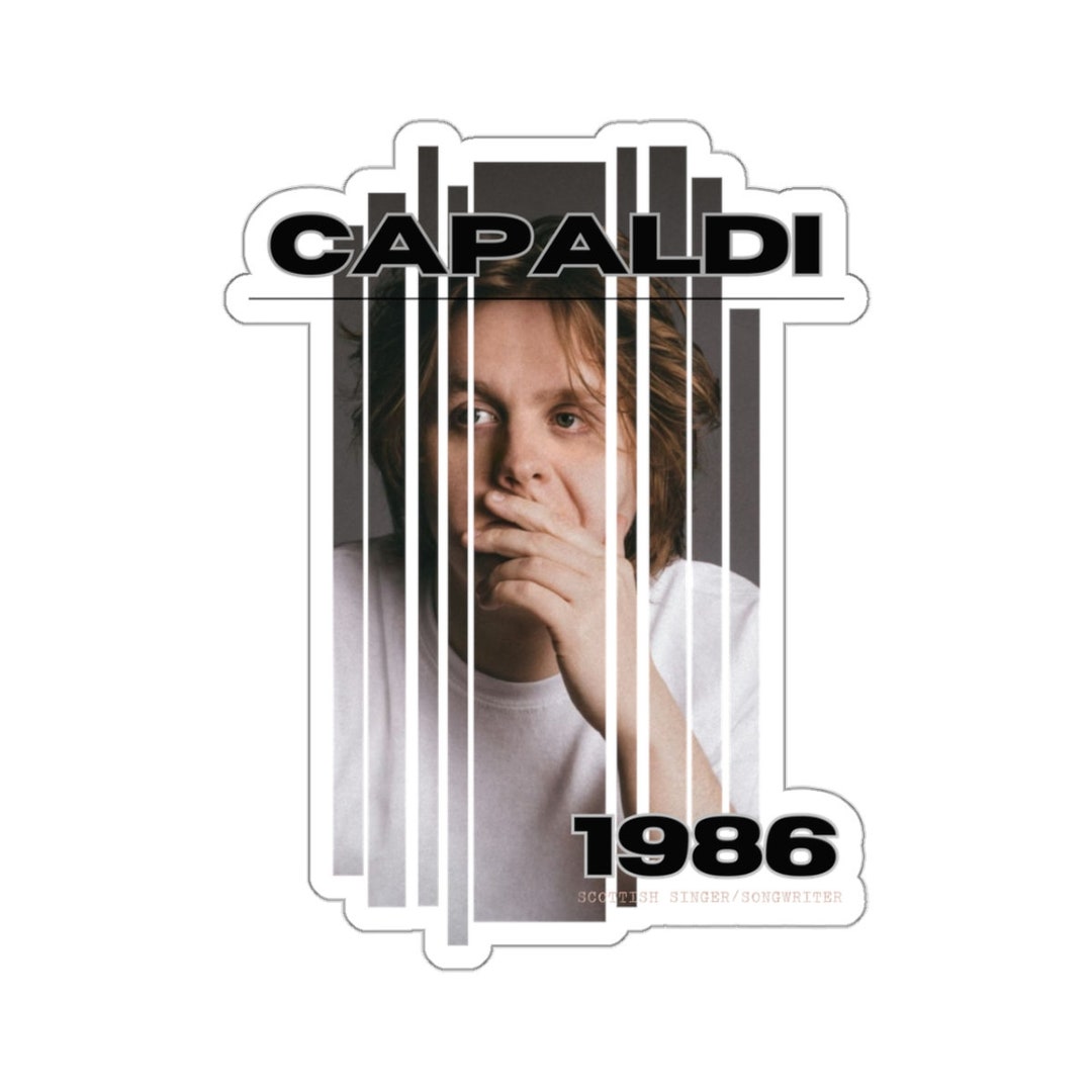Lewis 1986 - Lewis Capaldi Inspired Kiss Cut Sticker #SSL440006 Lewis ...