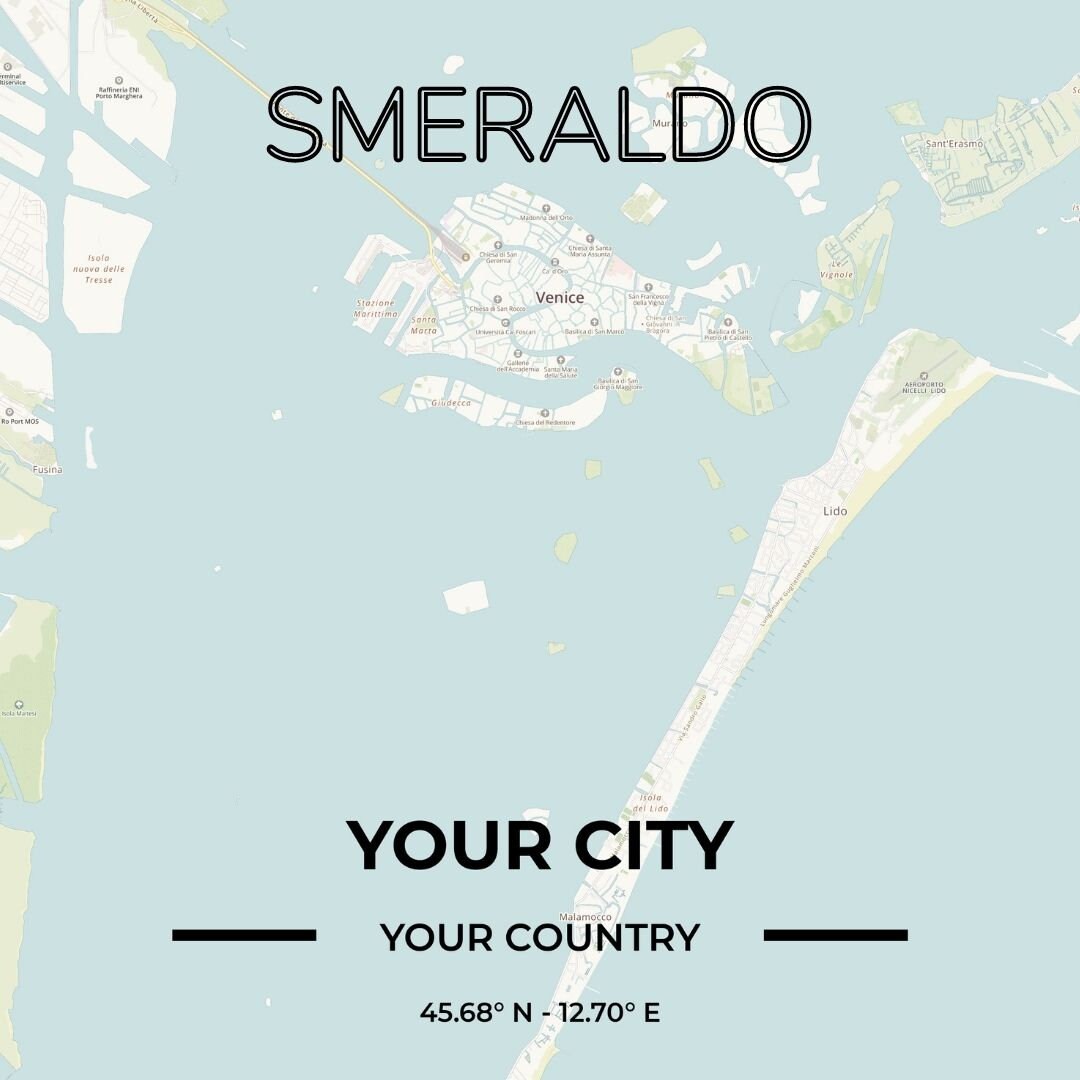 Printable Art Custom Map Custom City Map Digital Download Map of Your ...