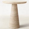 TRAVERTINE STAND, Natural Stone Stand, OCTAGON Table Decor, Living Room ...