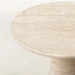 TRAVERTINE SIDE TABLE, Natural Stone Beige Marble End Table, Interior ...