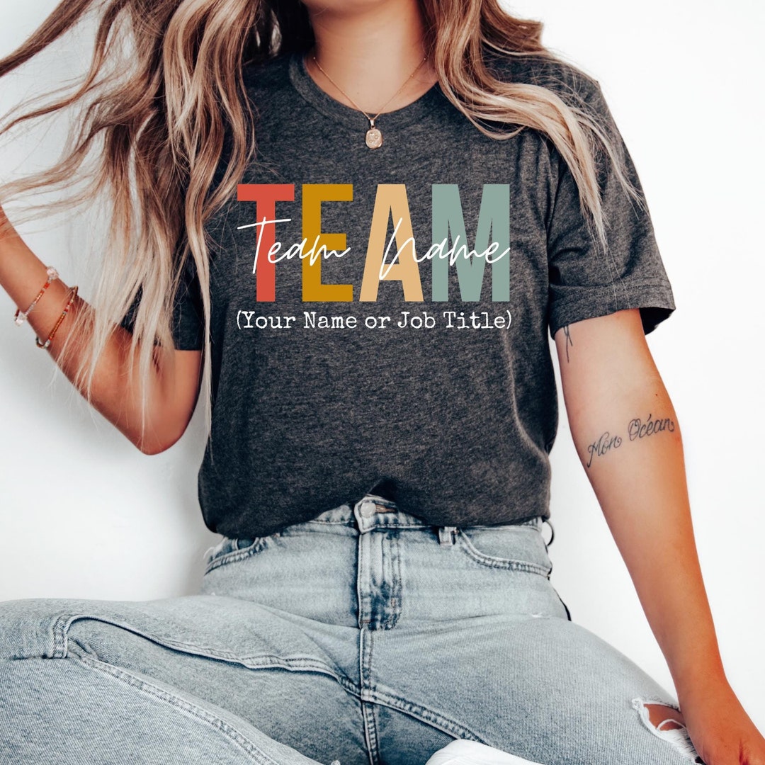 Custom Dream Team Shirt, Coworker Gifts , Gift Coworkers, Best Team ...