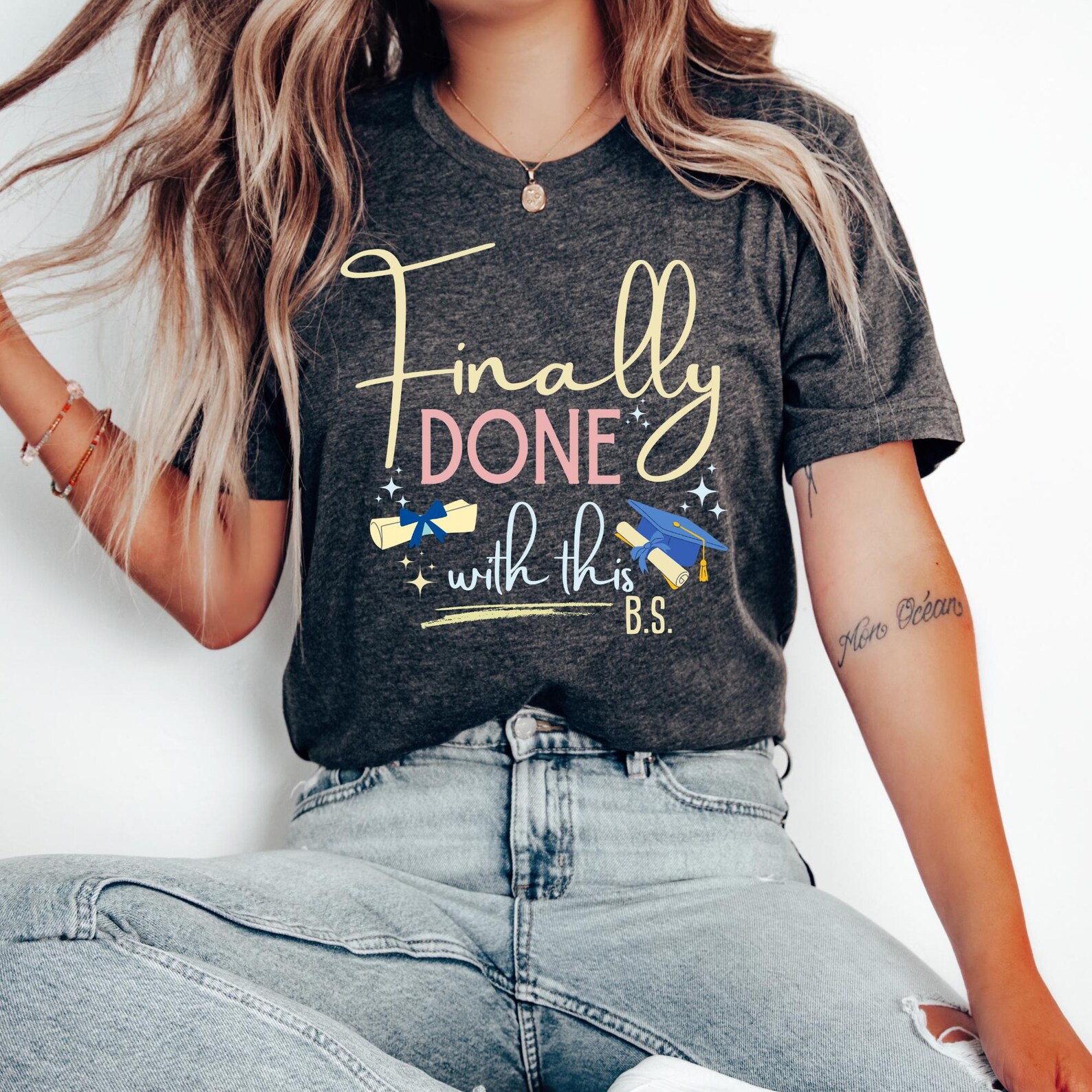 I'm Done With This BS Shirt, Class of 2025 Shirt, Graduation Shirt ...